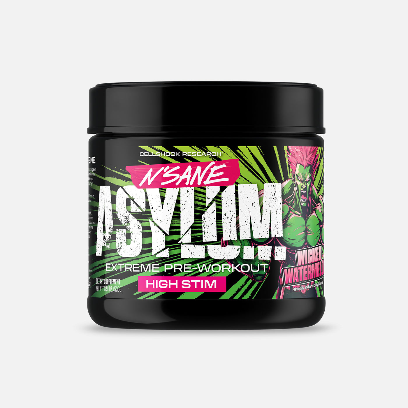 N'SANE Asylum™ | Extreme Pre-Workout Formula