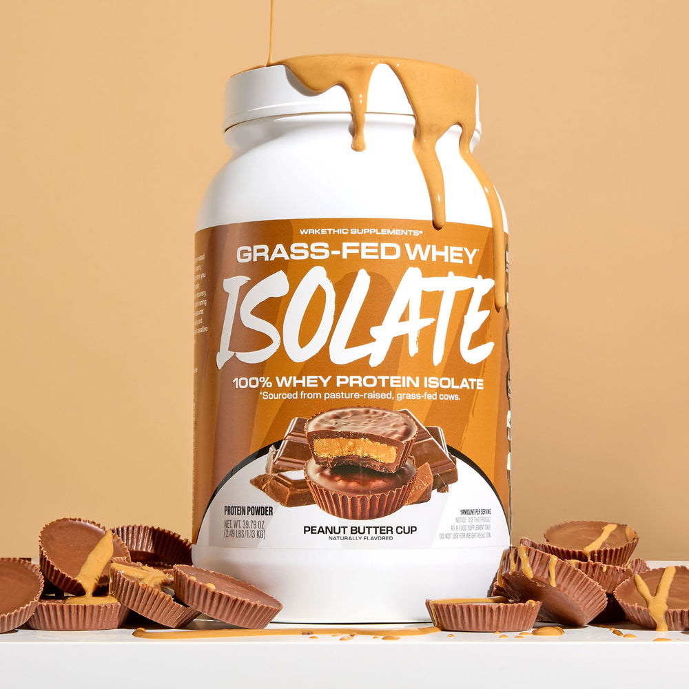 Grass-Fed Whey Protein Isolate | WRKETHIC Supplements